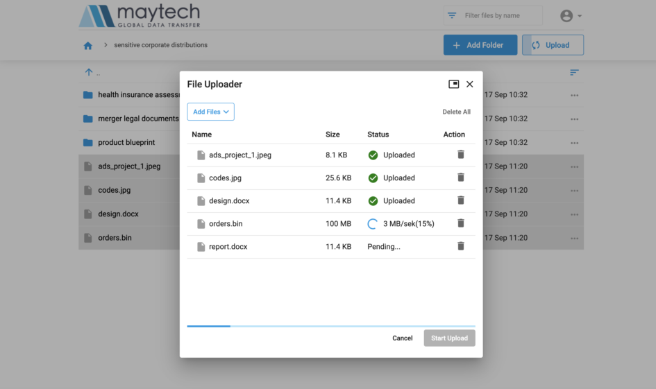 New, Sleeker, More User-Friendly FTP-Stream Interface - Maytech